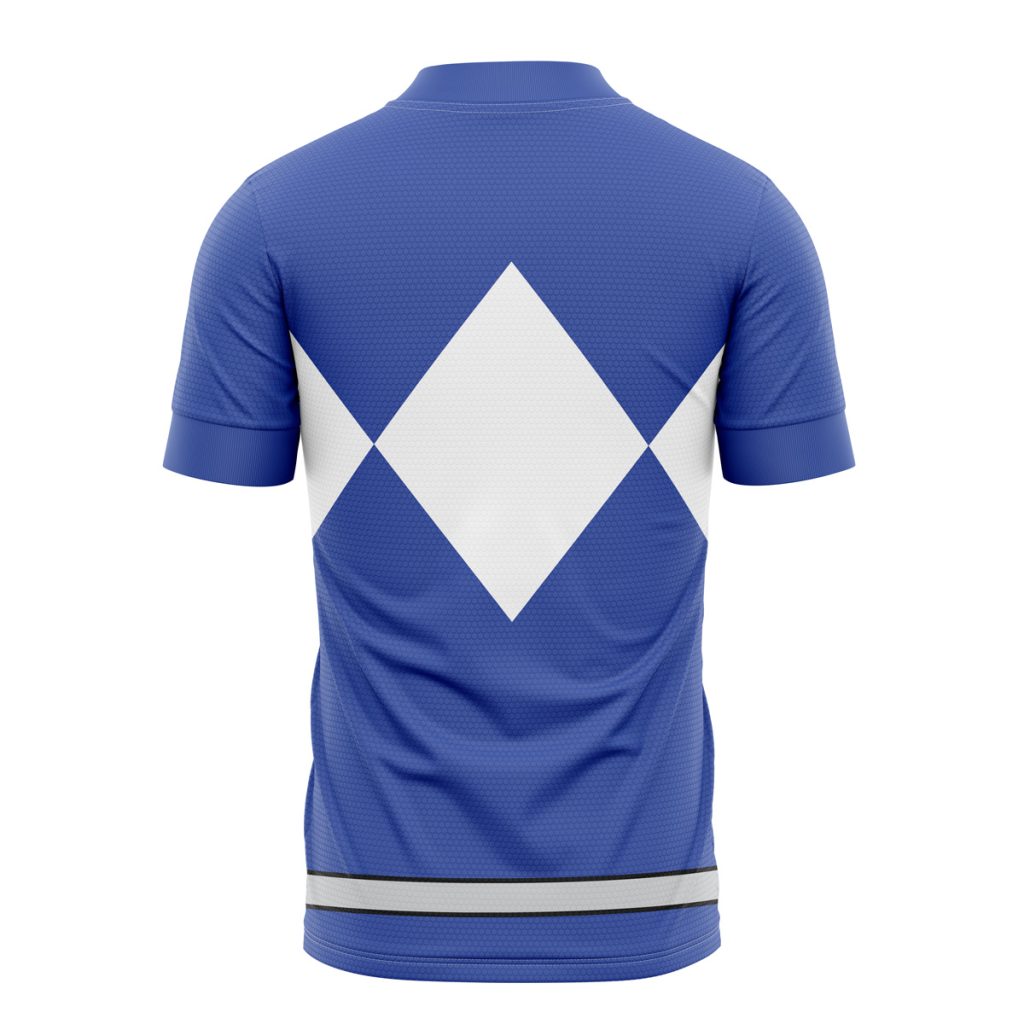 Blue Ranger Mighty Morphin Power Rangers Soccer Jersey | Power Rangers ...
