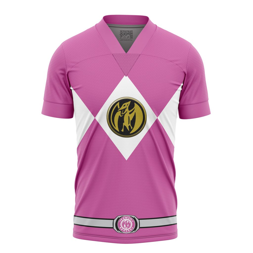 Pink Ranger Mighty Morphin Power Rangers Soccer Jersey | Power Rangers ...